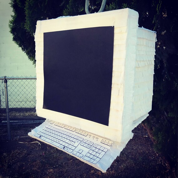 Big Computer pinata / office party / retirement piñata / | Etsy