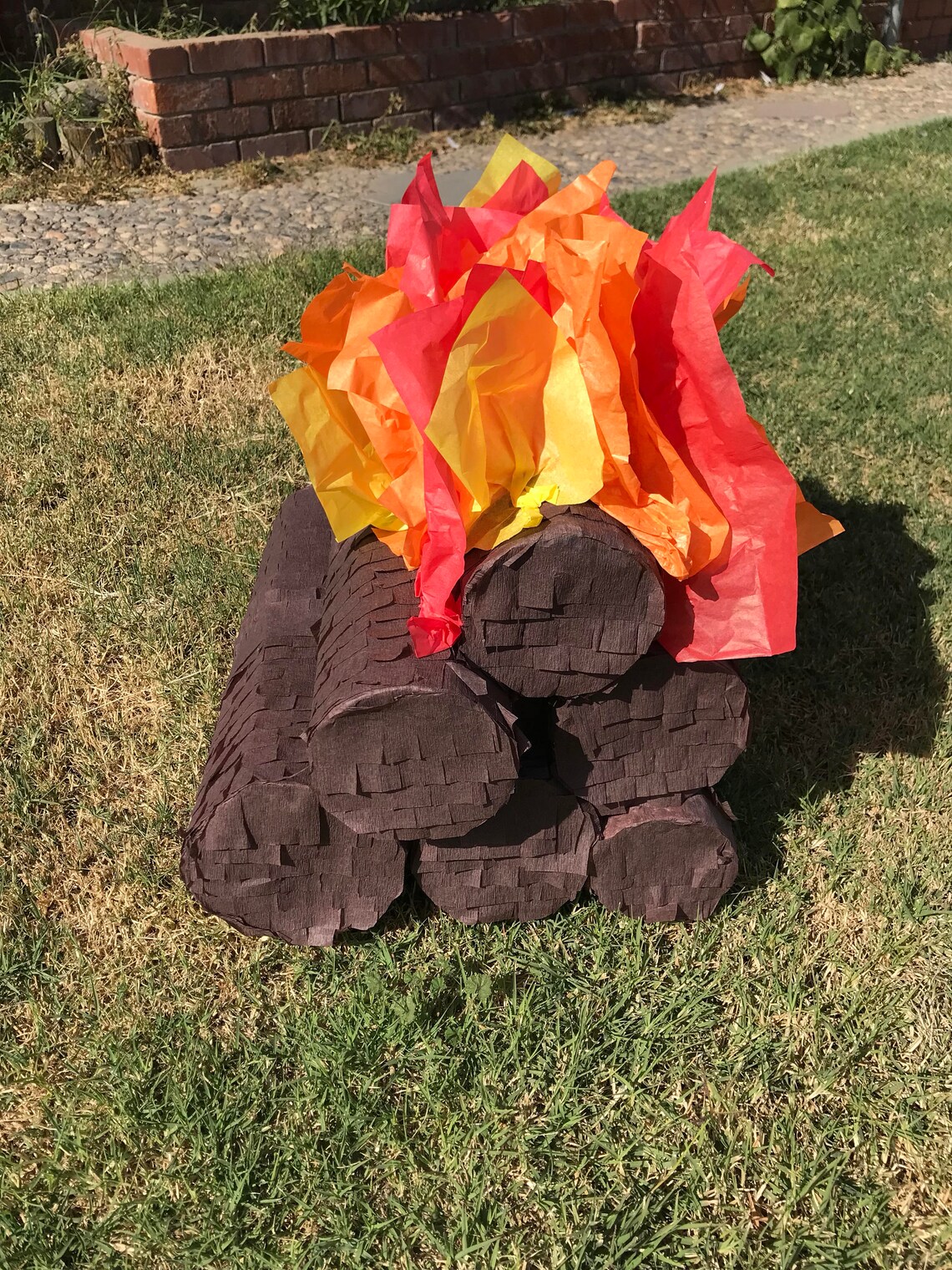 Campfire Pinata / Camping Pinata / Lumberjack Pinata | Etsy