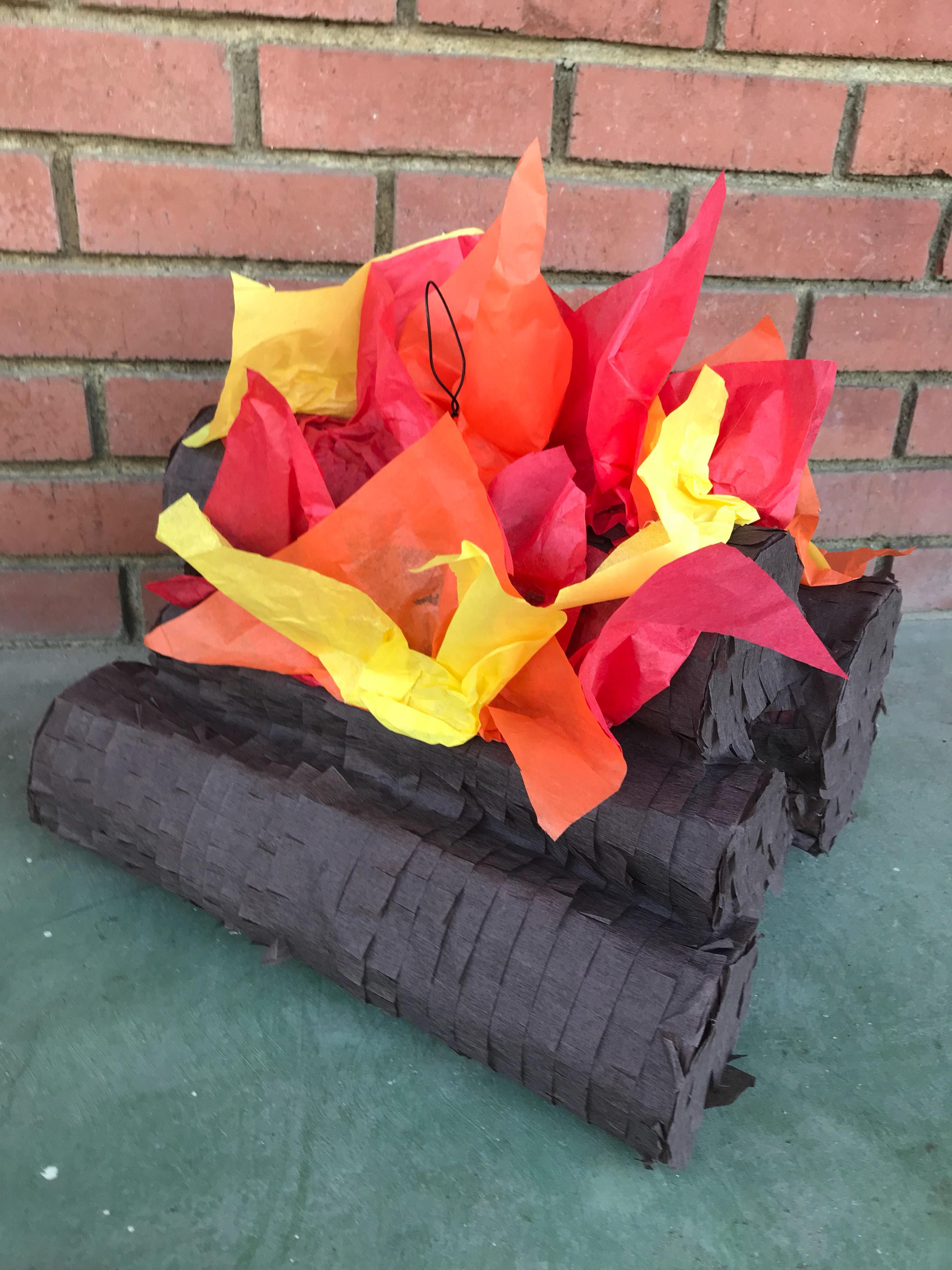 Campfire Pinata / Camping Pinata / Lumberjack Pinata - Etsy