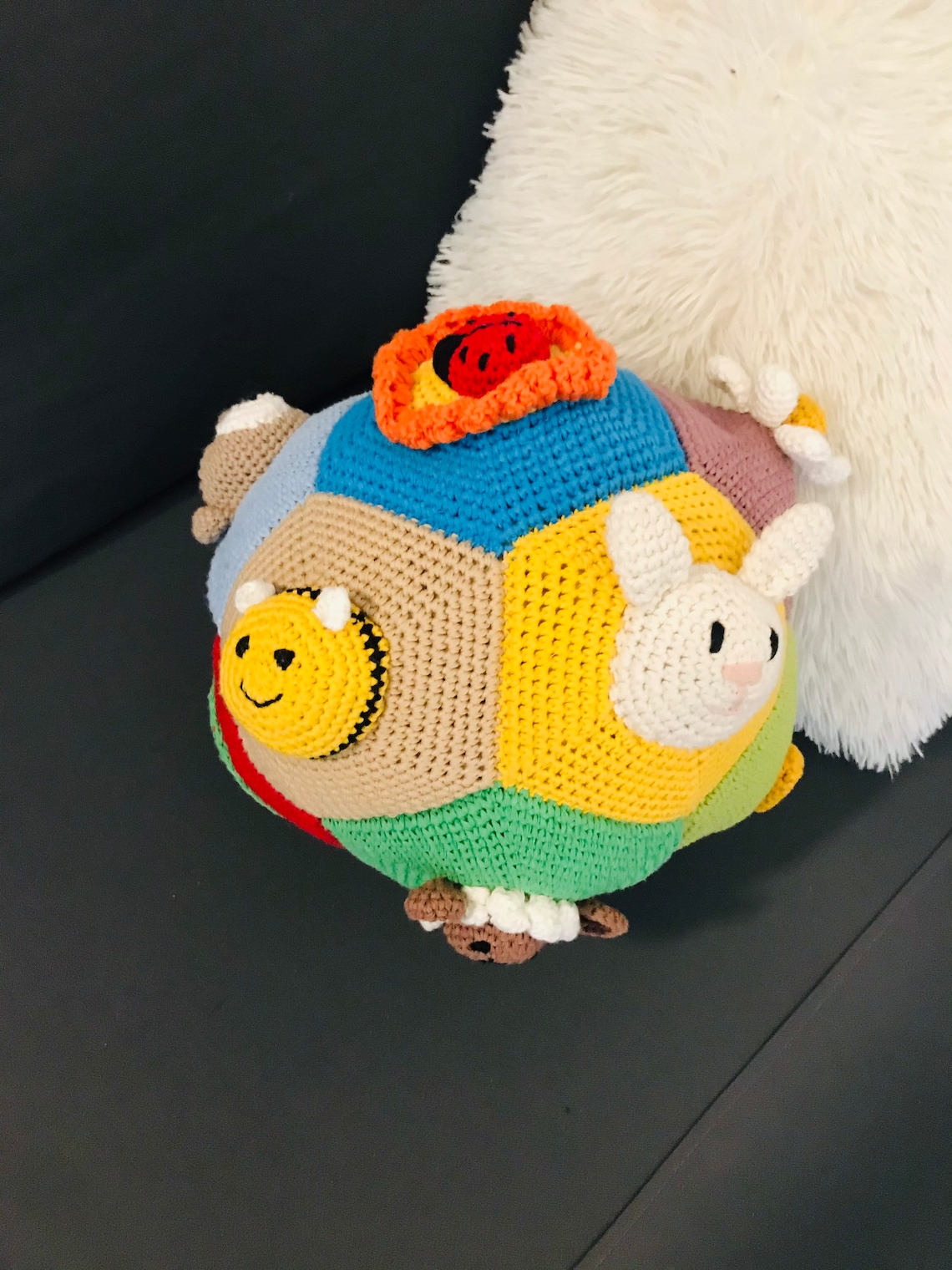 Educational Ball Best Educational Toy Crochet Ball Organic | Etsy