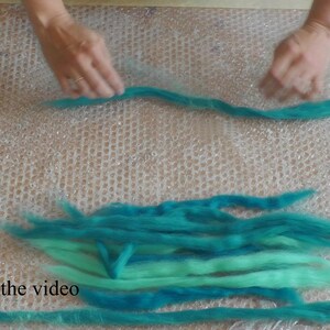 Nuno Felted Textured Wrap Belt With a Pocket - Video Tutorial, PDF ...