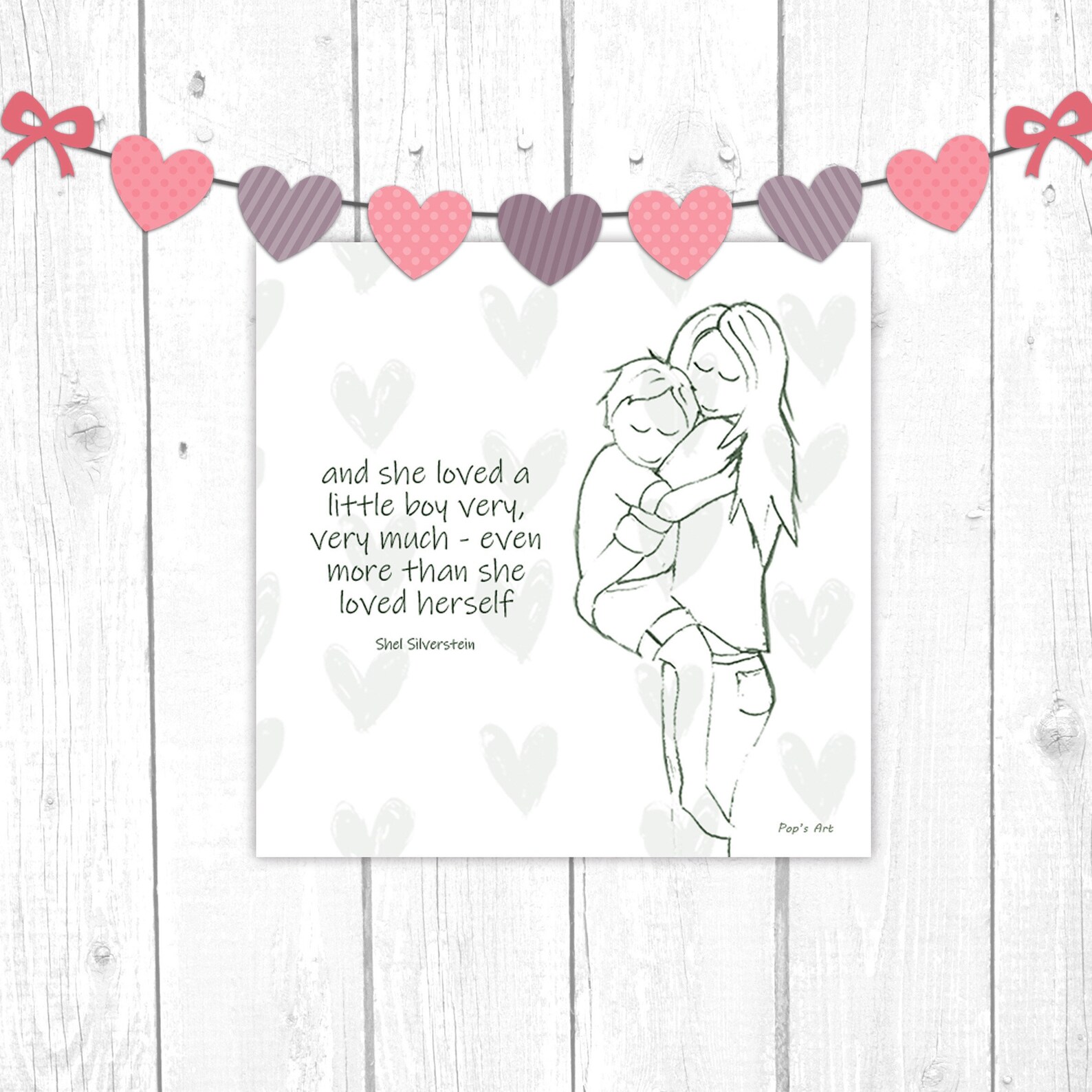 Mother And Son Bond Mother And Son Love Unconditional Love Etsy