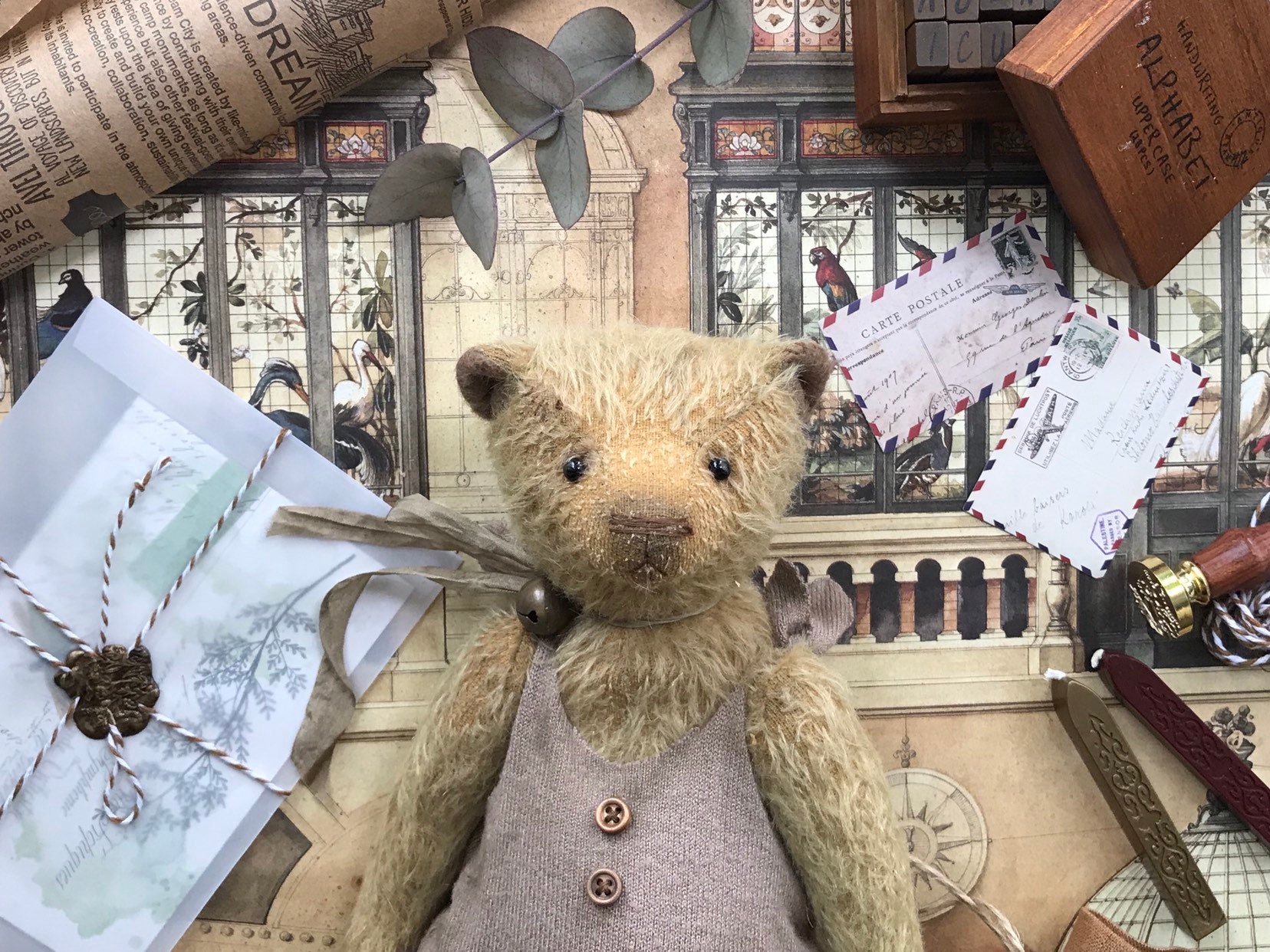 Collectible Teddy Bear Swen Artist Teddy Bear Teddy Bear - Etsy