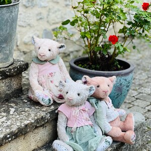 PDF Pattern Matilda and Bert Teddy With Clothes 45 Cm/17,7 Inches ...