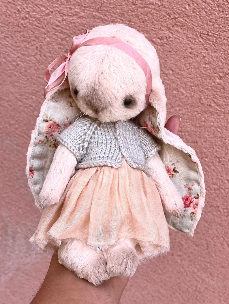 PDF Teddy Bunny Pattern Instant Download Stuffed Toy Artist - Etsy