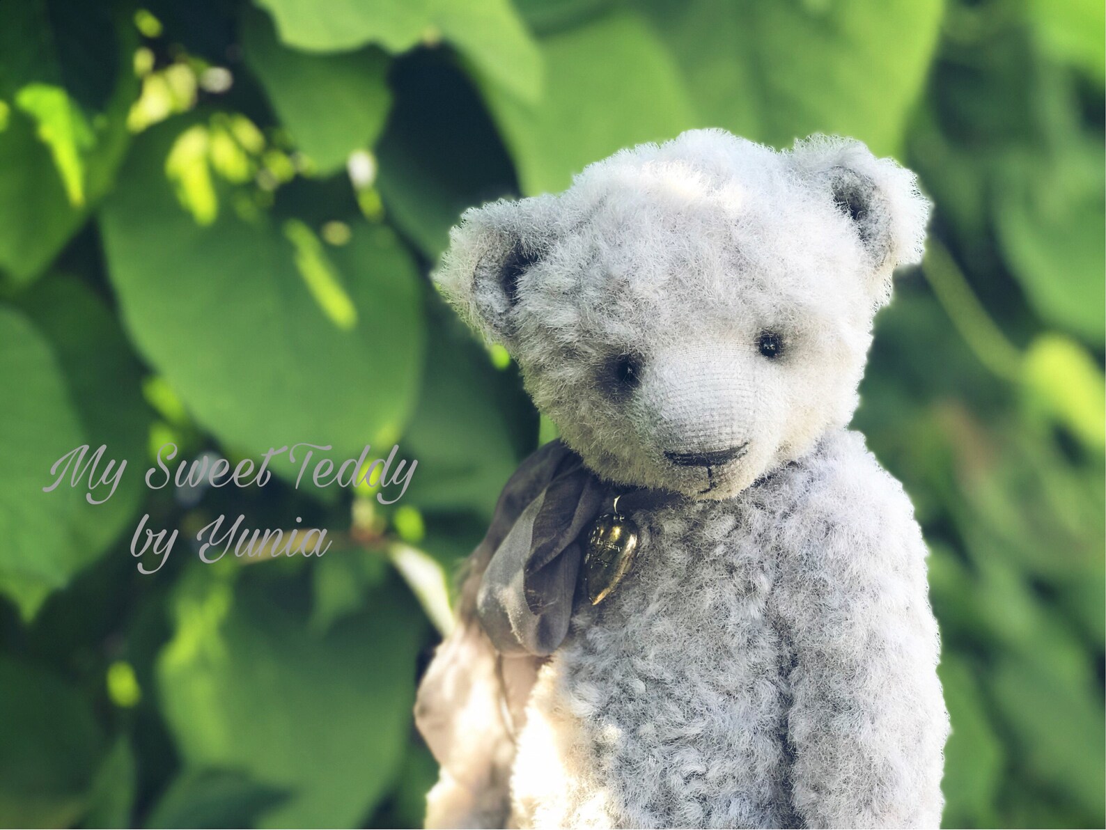 Collectible Teddy Bear Fluff, Artist Teddy Bear, Teddy Bear, Custom Toy ...