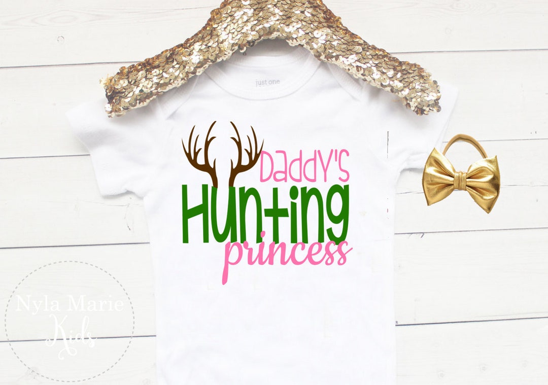 Daddy's Hunting Princess Baby Girl Clothes Newborn Girl - Etsy