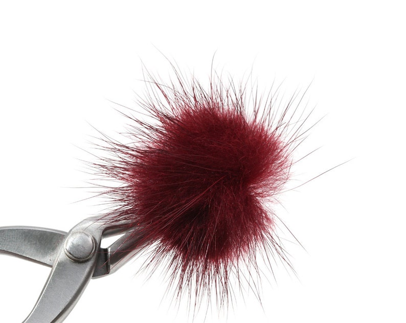 Bsc-066-g/4pcs/mini Mink Ball(wine)/30mm X 30mm/jewelry Making - Etsy