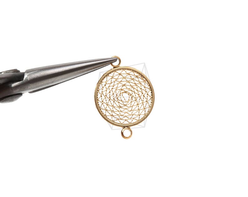 CNT-165-MG/2PCS/Dream Catcher Charm/18mm x 15mm/Matte Gold | Etsy