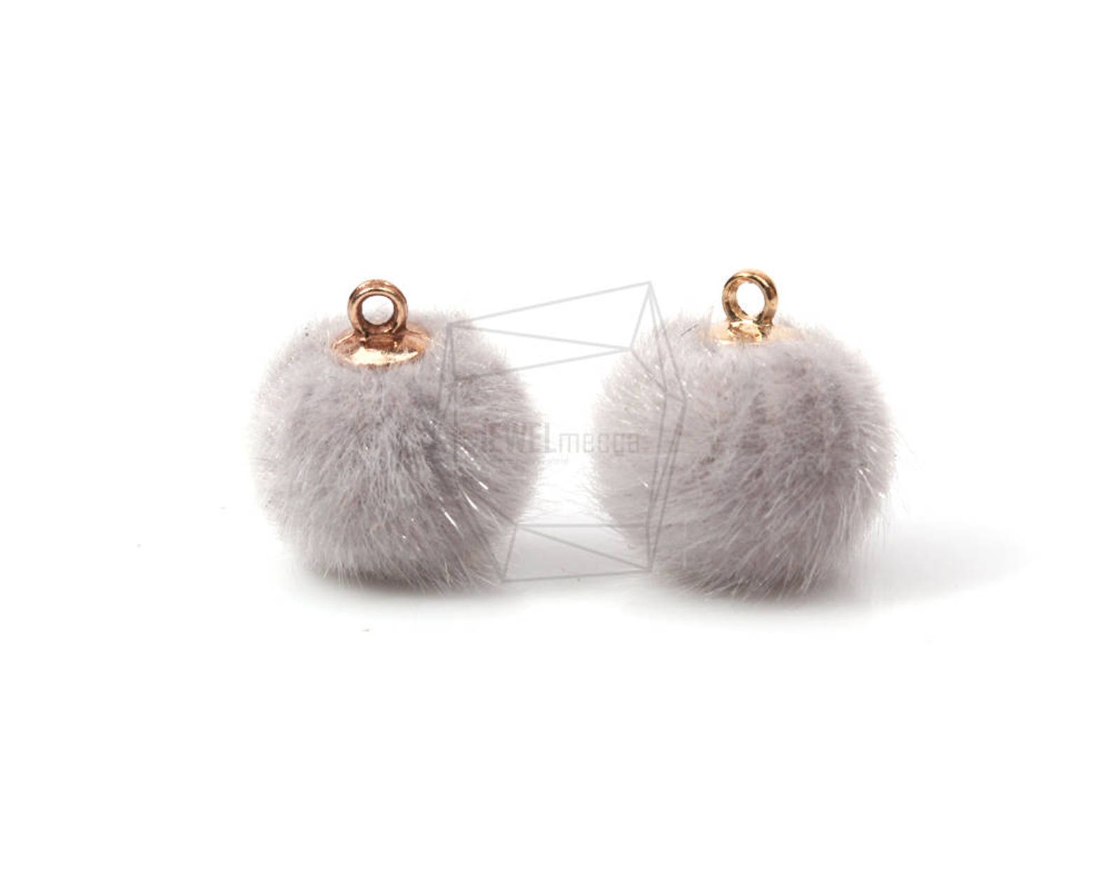 Bsc-353-g/4pcs/fur Bead Charms/15mm X 17mm/ Fur Ball Charms/jewelry ...