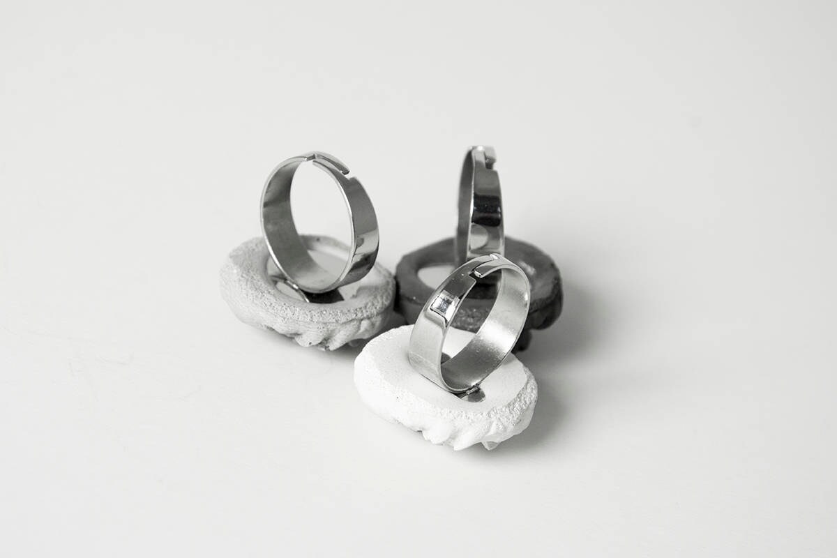 Concrete Ring - Lady - Cement Ring - Etsy