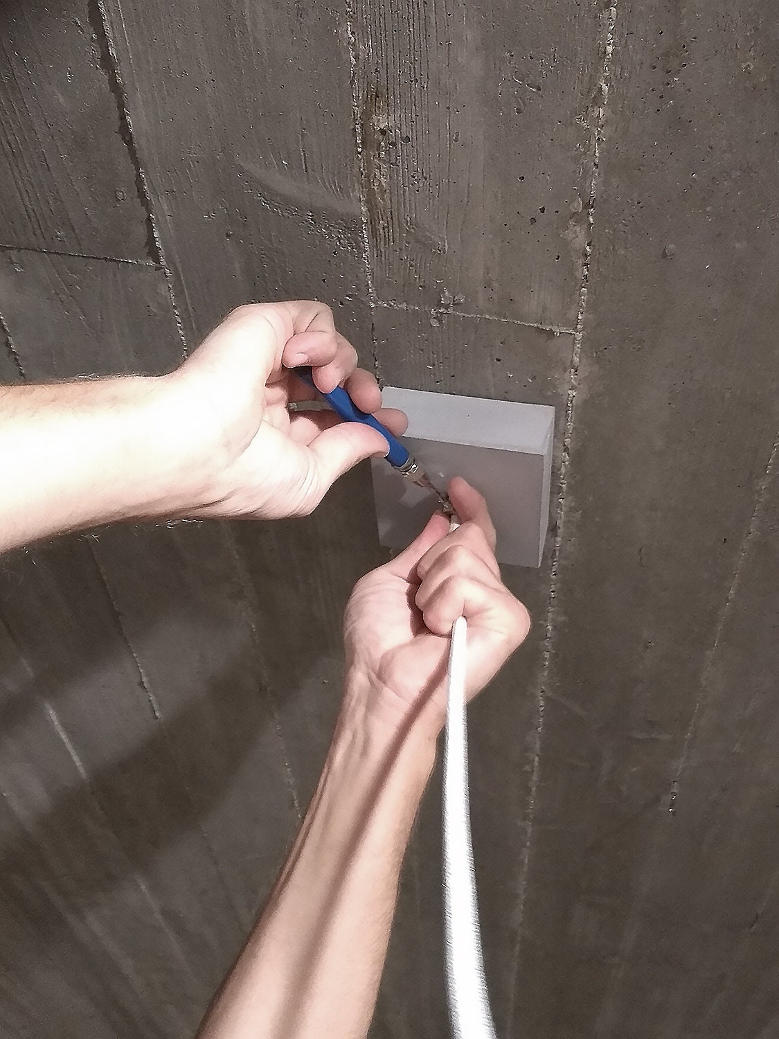 Square Concrete Ceiling Cup Concrete Ceiling Rose for | Etsy