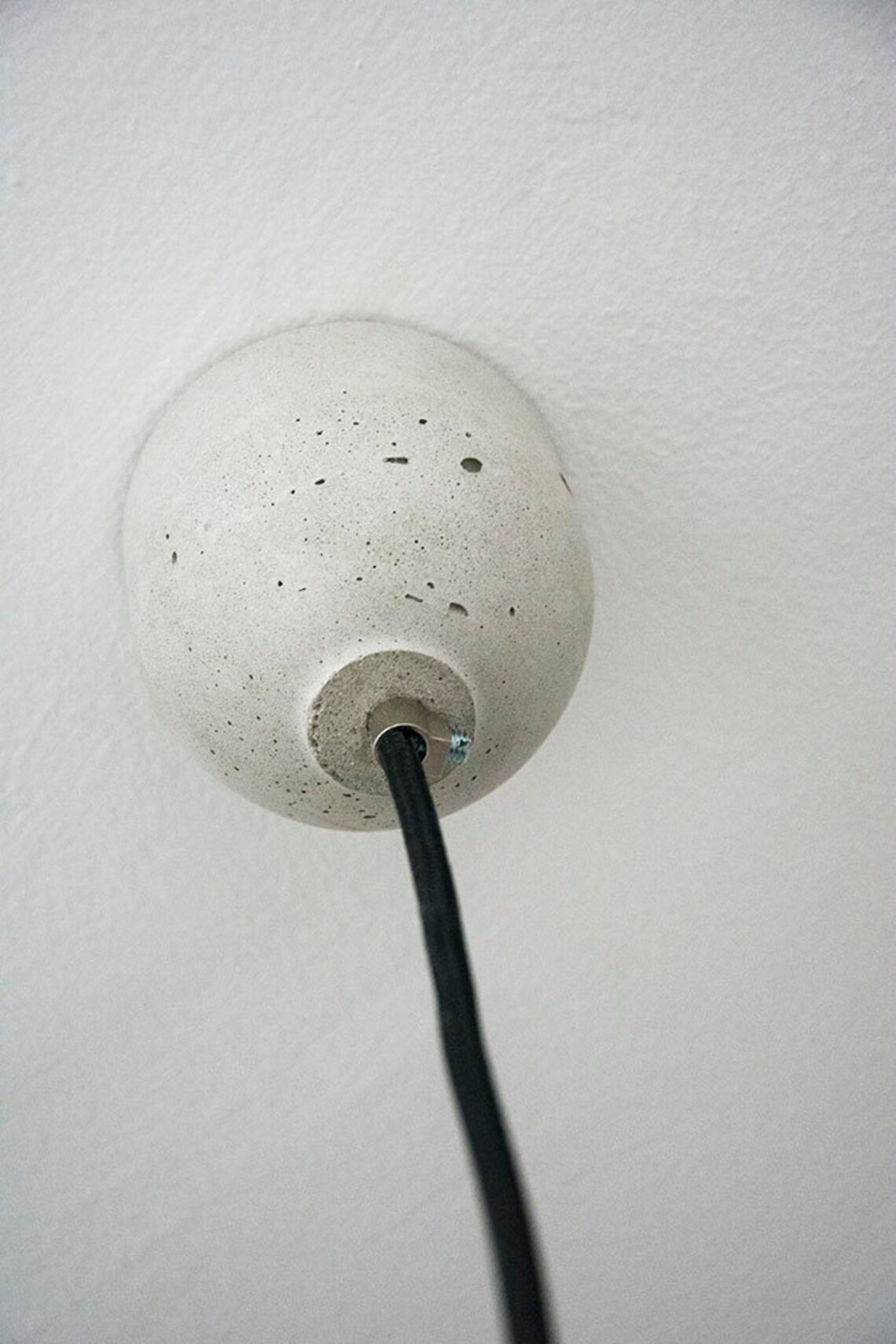 Concrete Pendant Lamp - Modern Industrial Light in Cement - Etsy