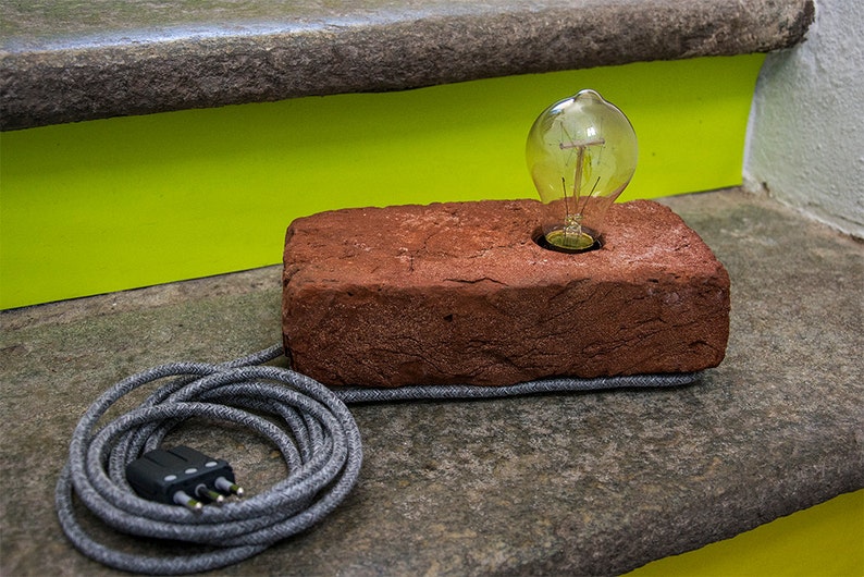 Brick Lamp Desk Lamp Table Lamp | Etsy