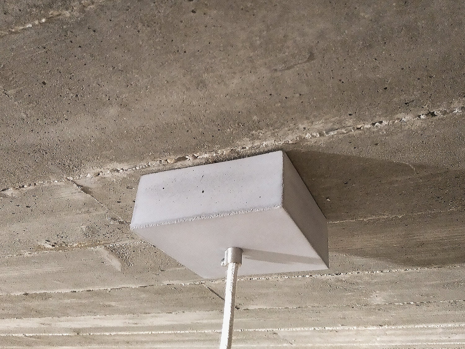 Square Concrete Ceiling Cup Concrete Ceiling Rose for - Etsy