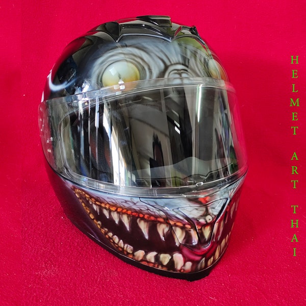 Motorcycle Helmet Decal - Etsy