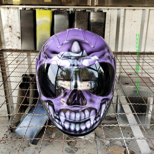 Mandalorian Motorcycle Helmet Custom DOT and ECE Approved - Etsy