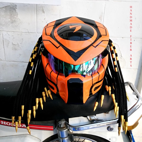 Predator Motorcycle Helmet - Etsy