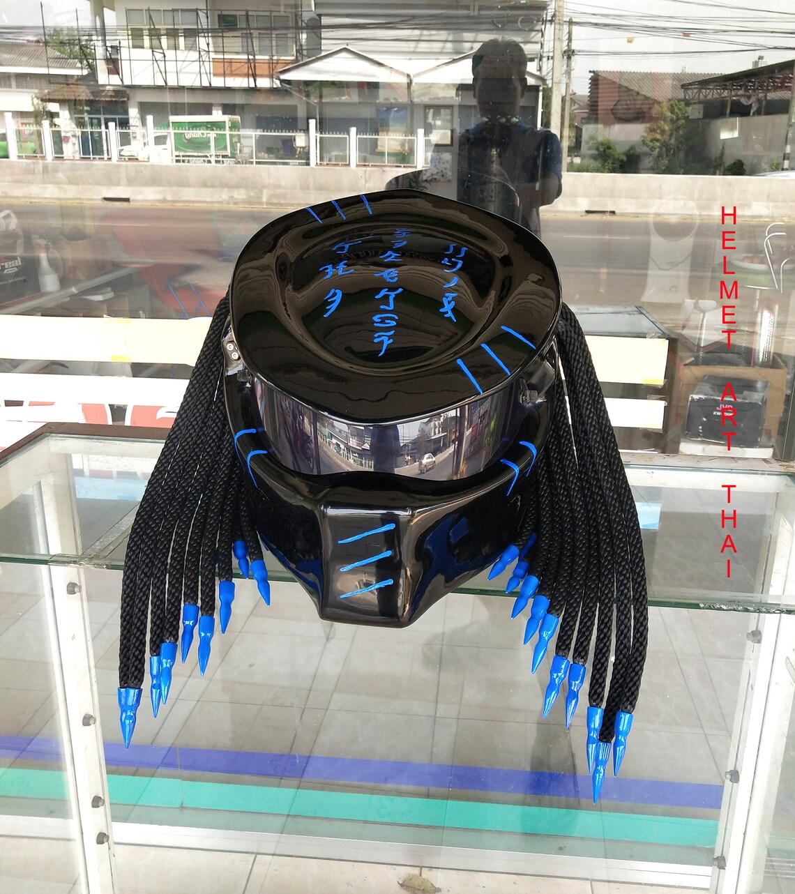 PREDATOR HELMET - Etsy