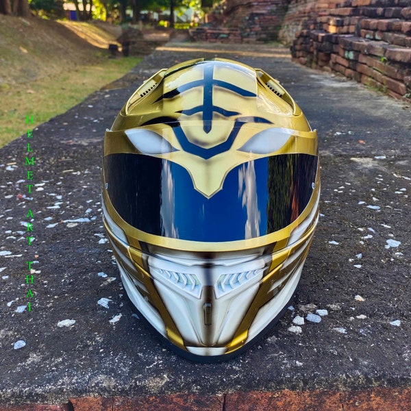 Power Rangers Motorcycle Helmet - Etsy