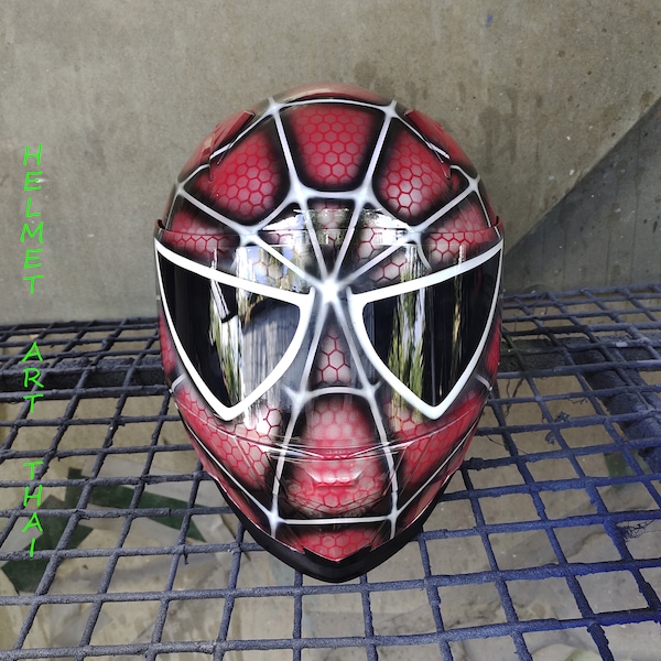 Spider Motorcycle Helmet - Etsy