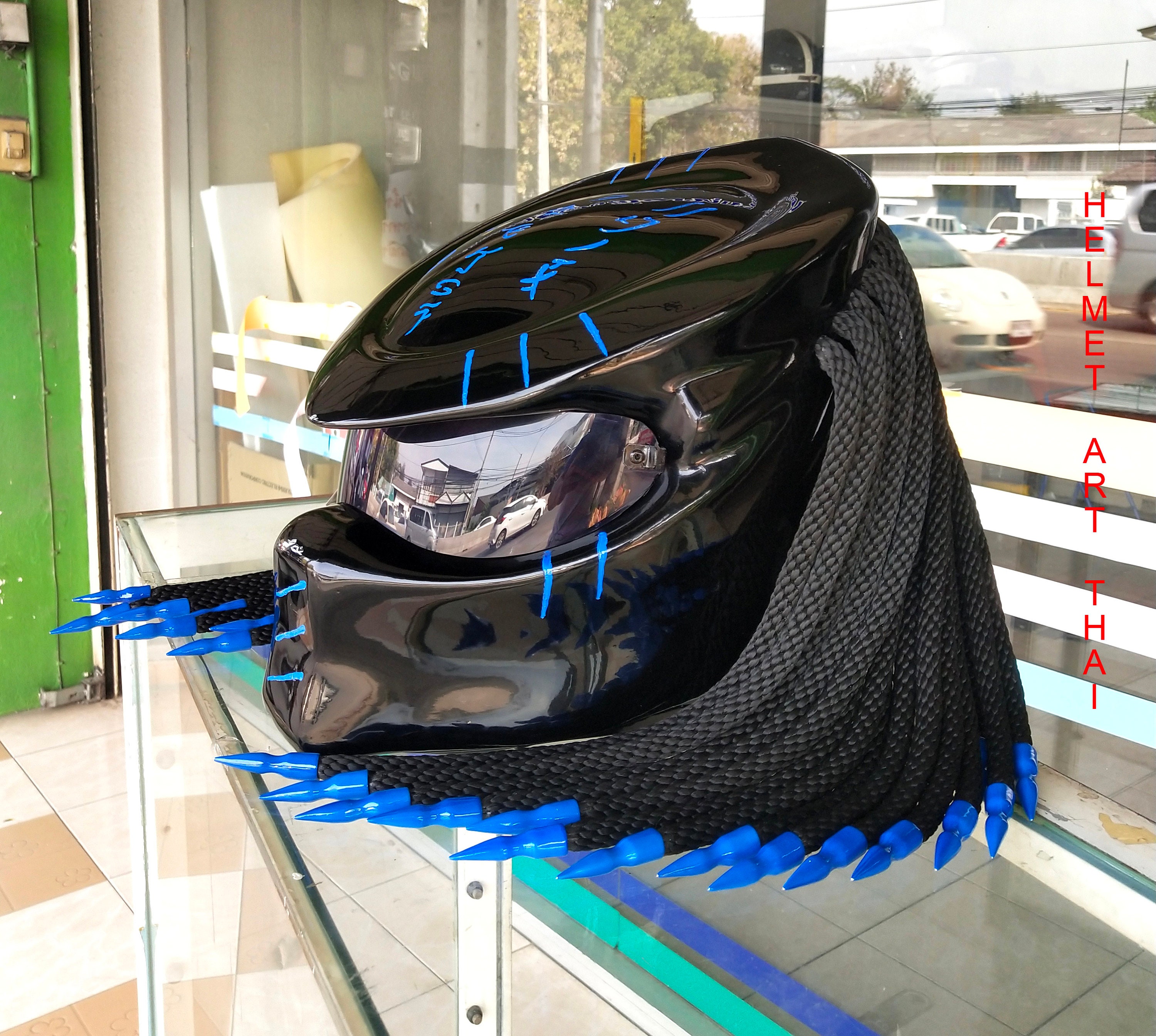 PREDATOR HELMET - Etsy