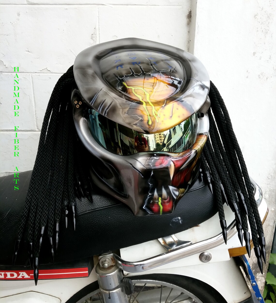 PREDATOR HELMET - Etsy