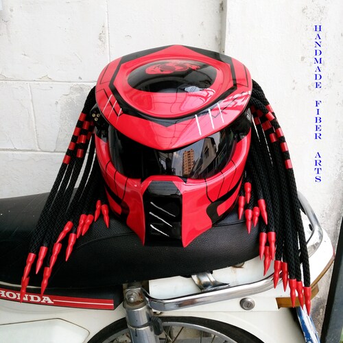 Red Hood Motorcycle Helmet. DOT&ECE Certified. DС Comics. - Etsy