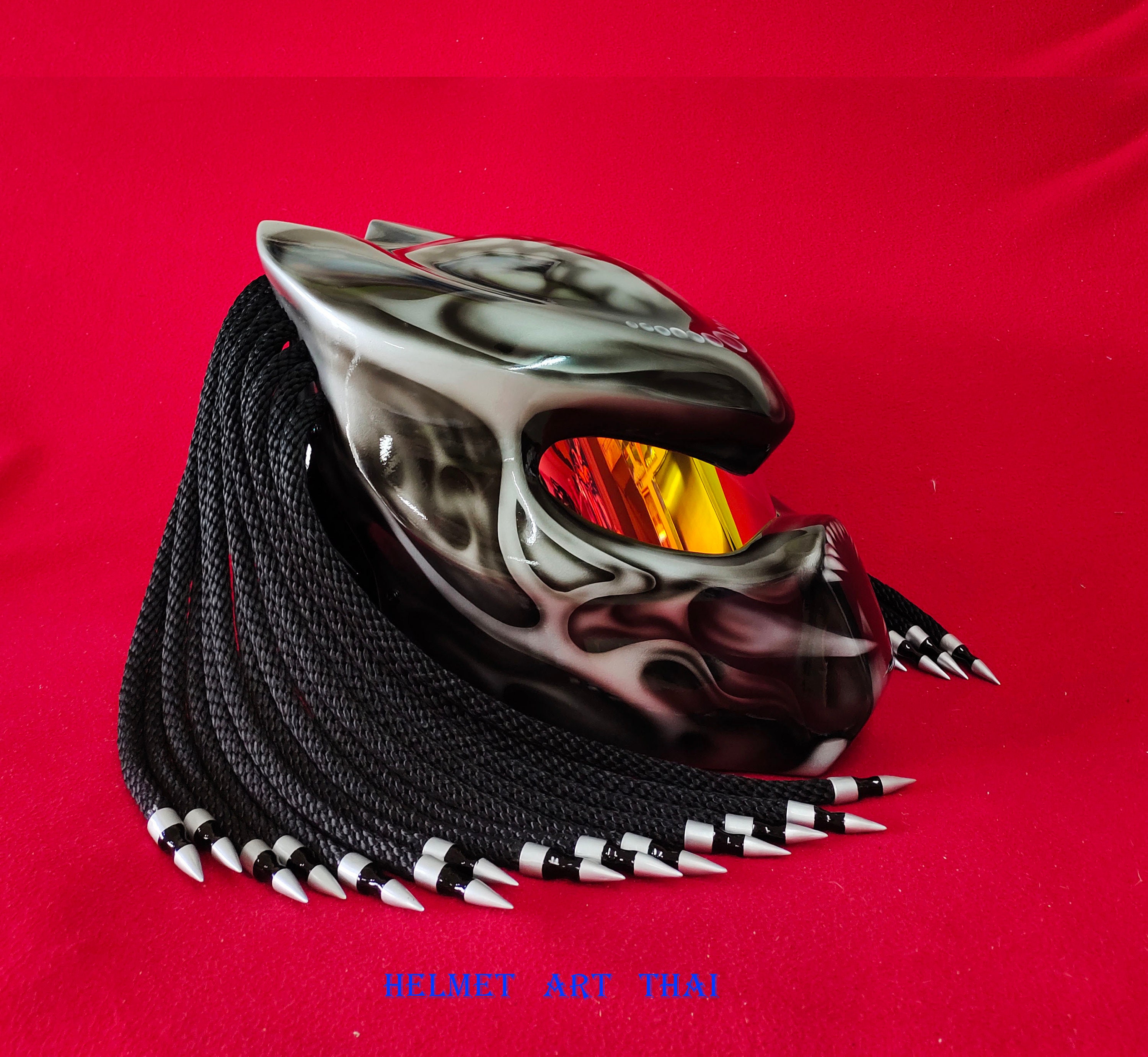 Ghost Rider Custom Motorcycle Helmet | Etsy