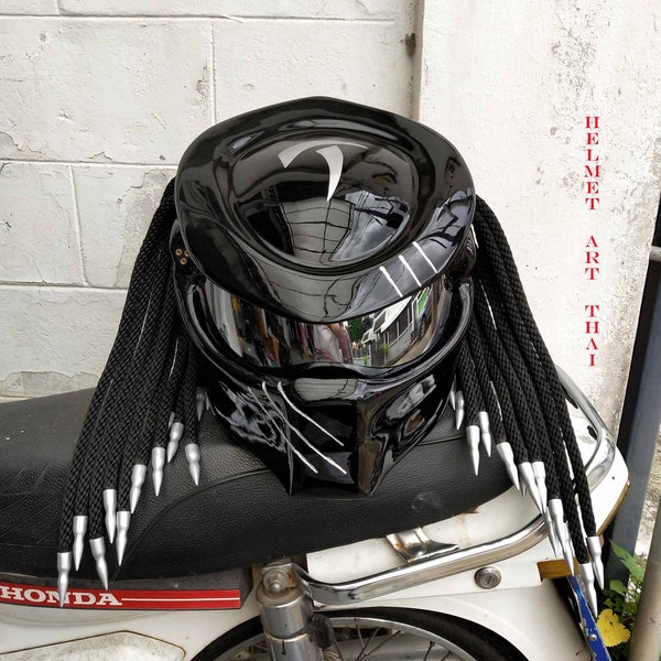 Predator Motorcycle Helmet - Etsy