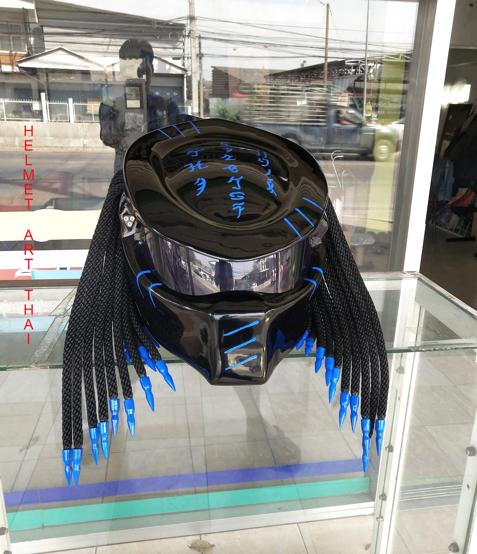 PREDATOR HELMET - Etsy