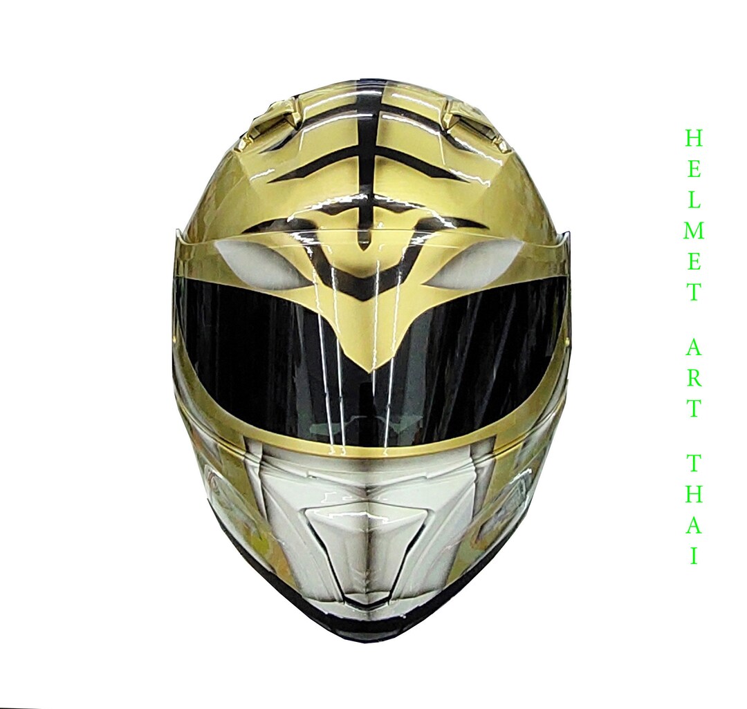Power Ranger Custom Motorcycle Helmet - Etsy