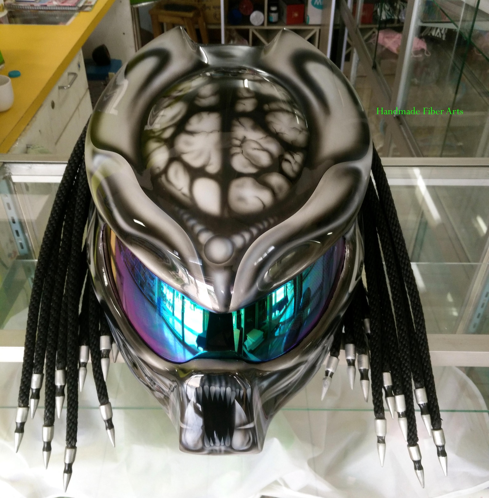Predator Custom Motorcycle Helmet - Etsy