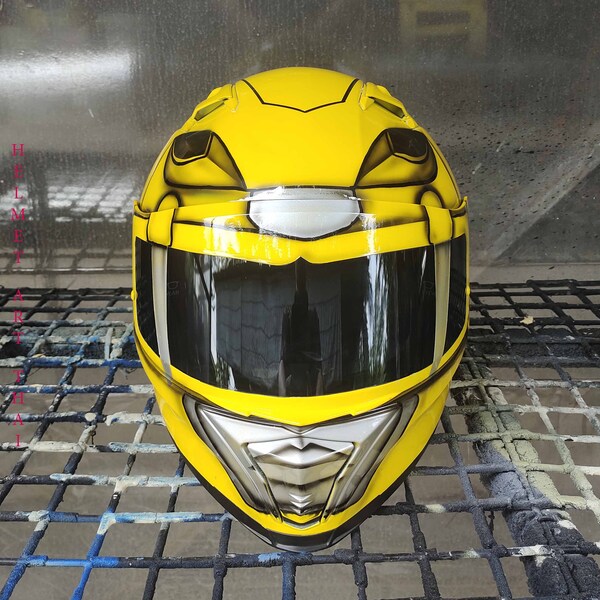 Power Rangers Motorcycle Helmet - Etsy