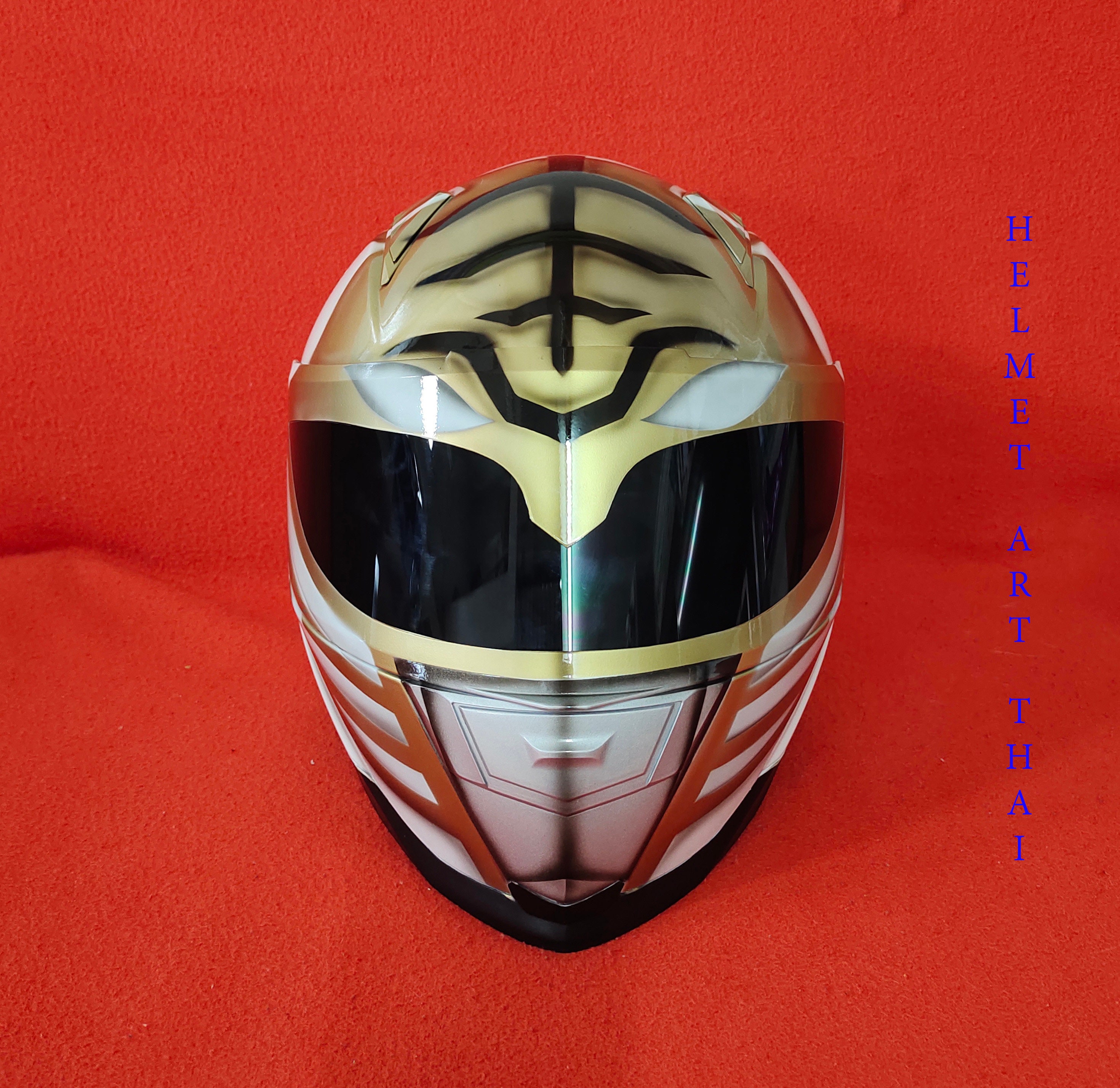 Black Power Ranger Motorcycle Helmet