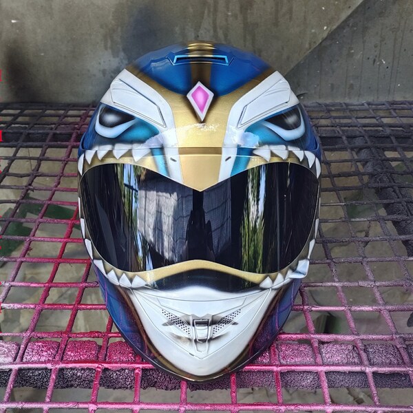 Power Rangers Motorcycle Helmet - Etsy