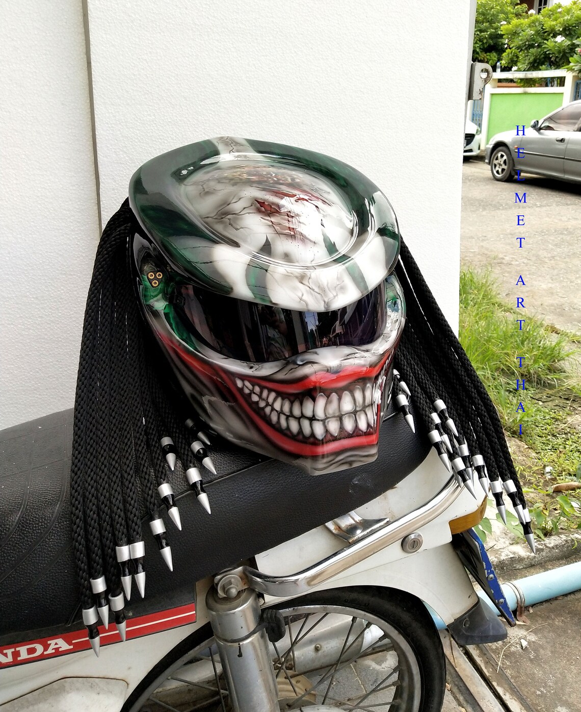 Custom Predator Motorcycle Helmet | Etsy
