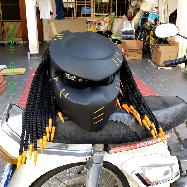 Scary Motorcycle Helmet - Etsy