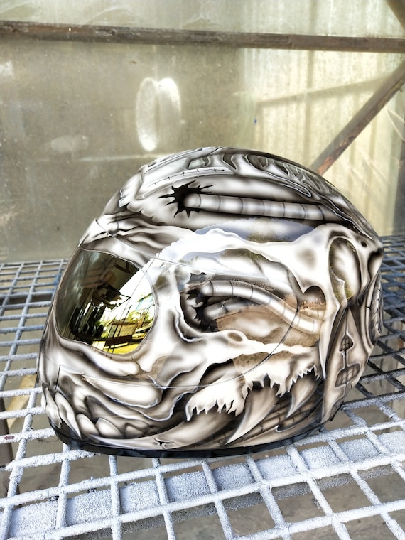 Custom Painted Full Face Motorcycle Helmets