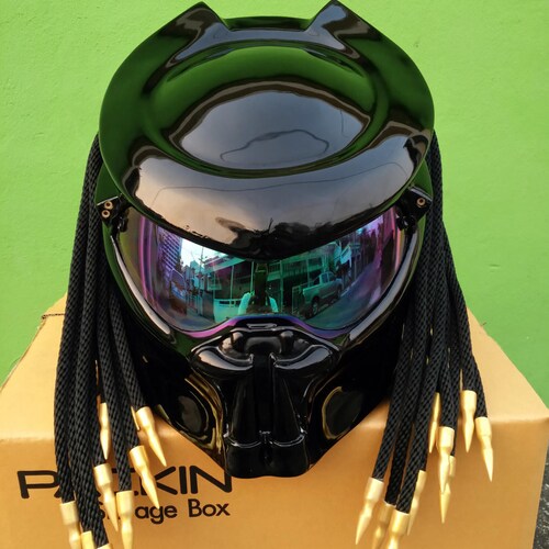 Full-face Predator Motorcycle Helmet custom Predator - Etsy