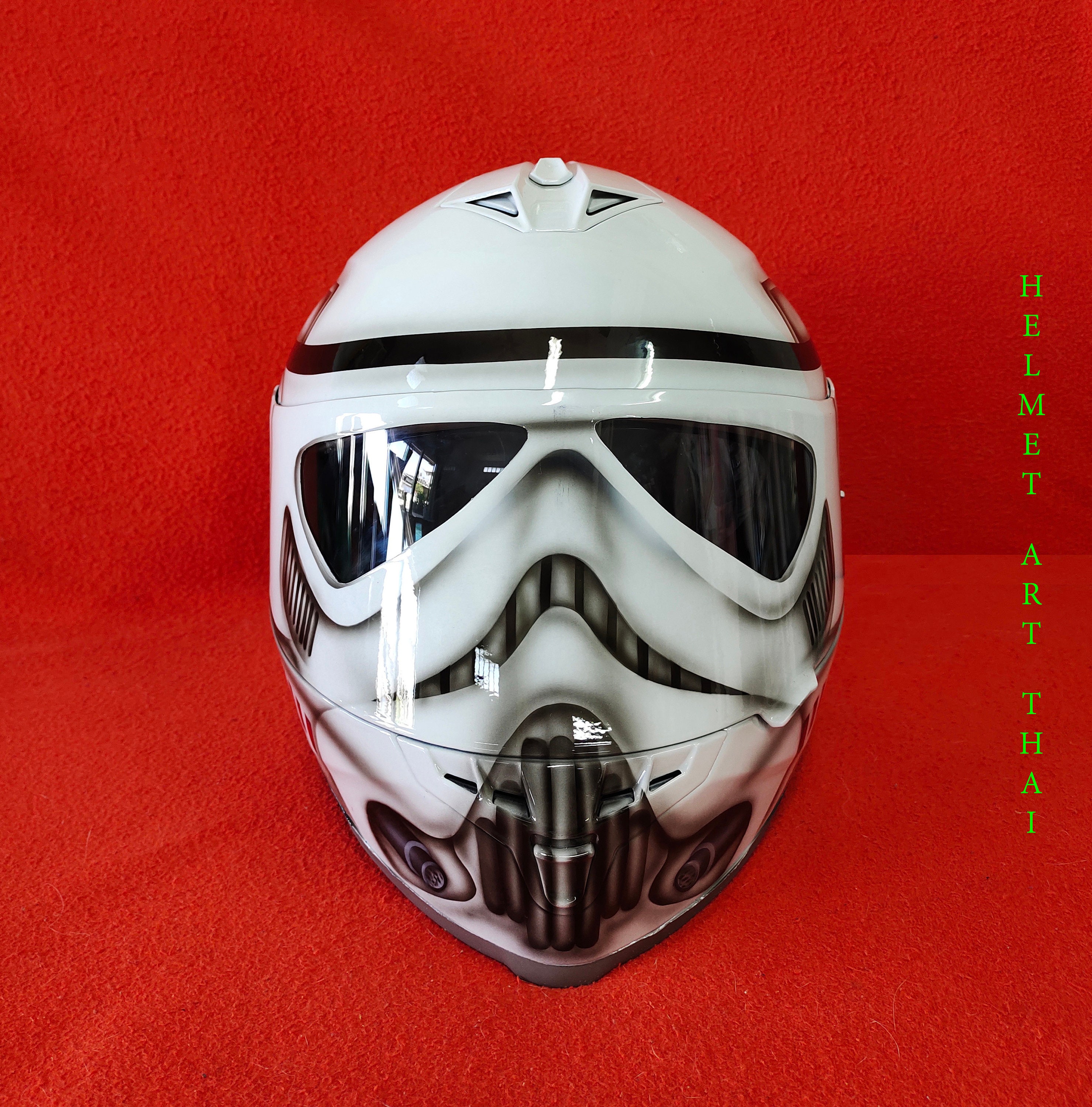 Stormtrooper Motorcycle Helmet