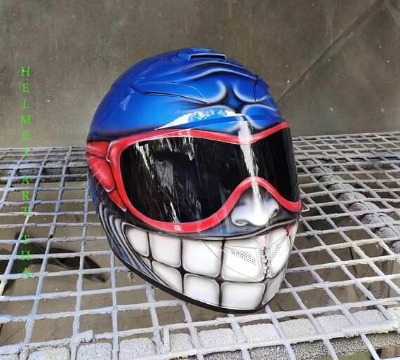 Custom Painted Full Face Motorcycle Helmets