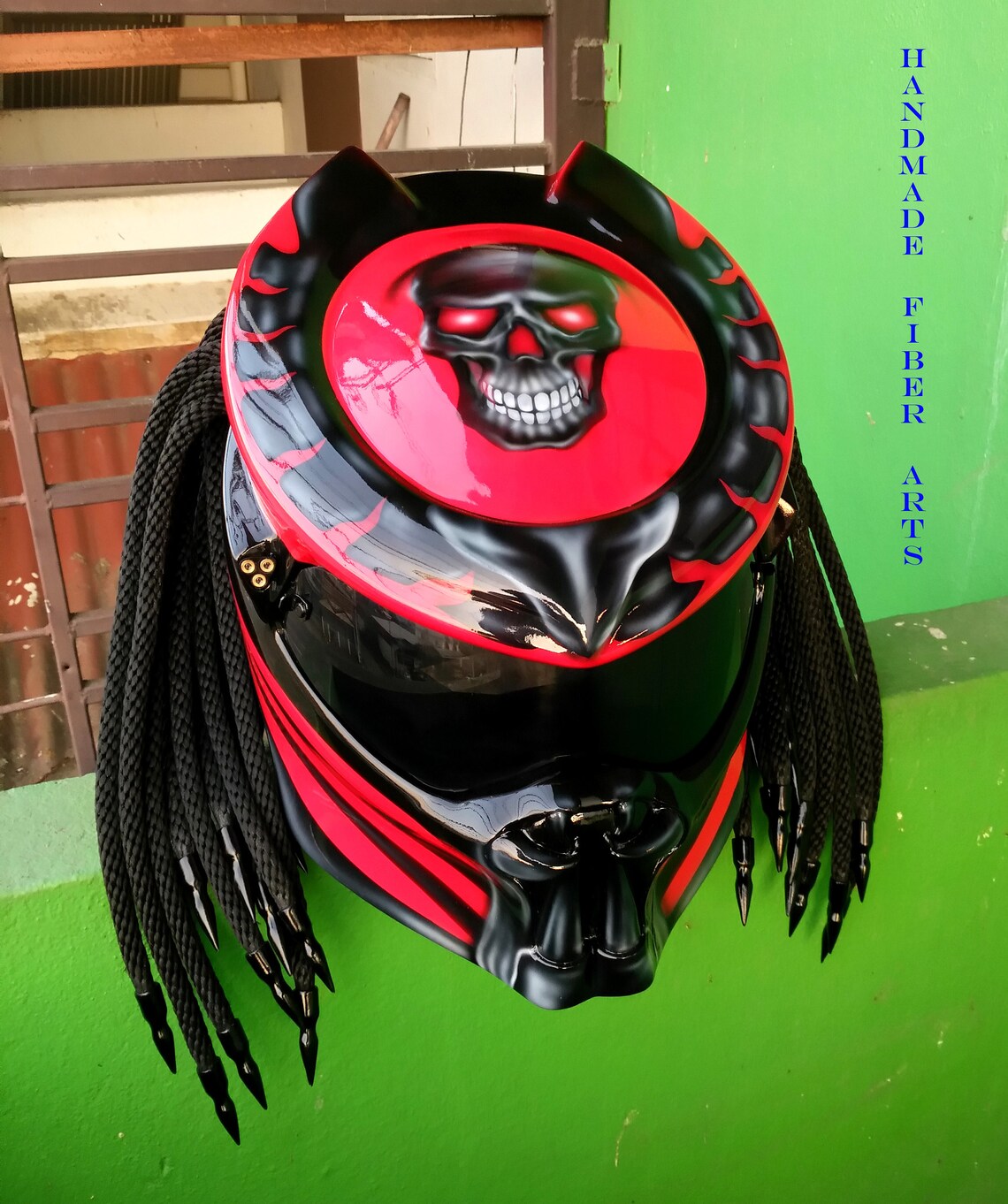 CUSTOM MOTORCYCLE HELMET | Etsy