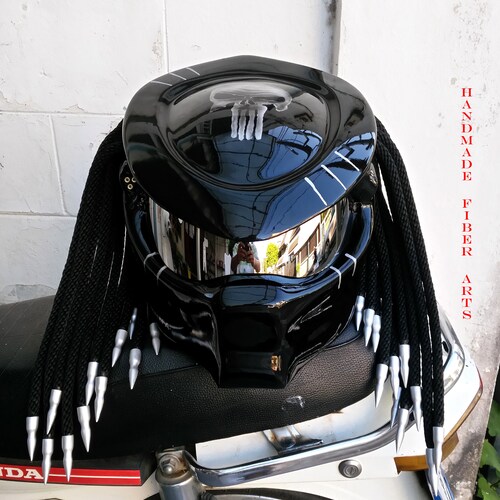 Custom Predator Motorcycle Helmet - Etsy