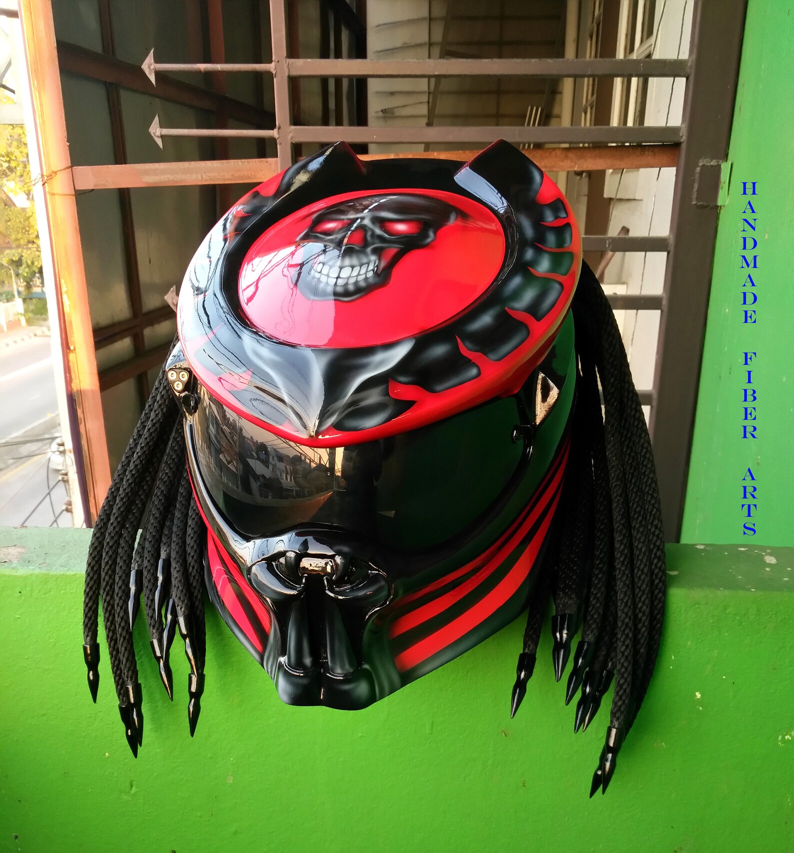 CUSTOM MOTORCYCLE HELMET - Etsy