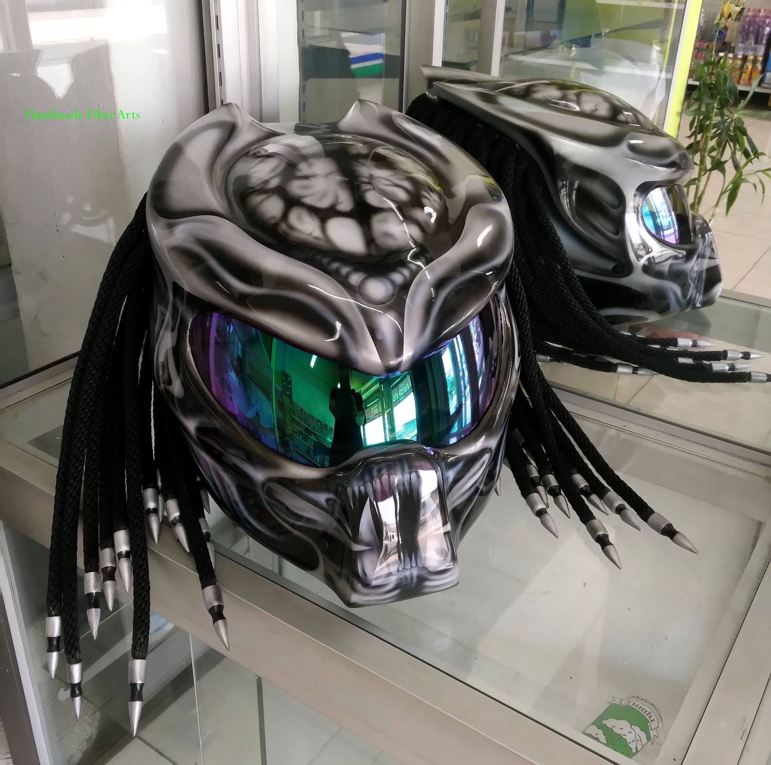 Predator Custom Motorcycle Helmet - Etsy