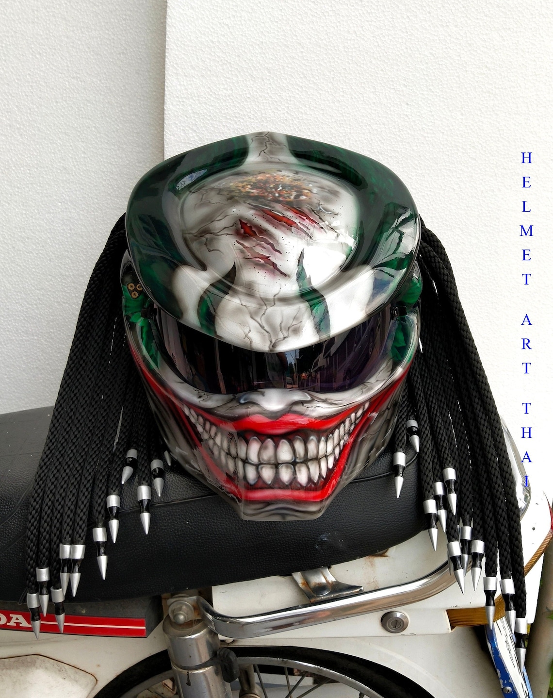 Custom Predator Motorcycle Helmet | Etsy