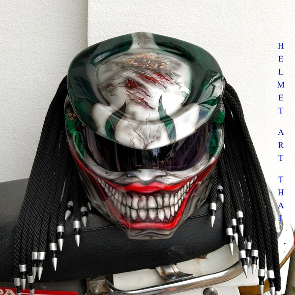 Predator Motorcycle Helmet - Etsy