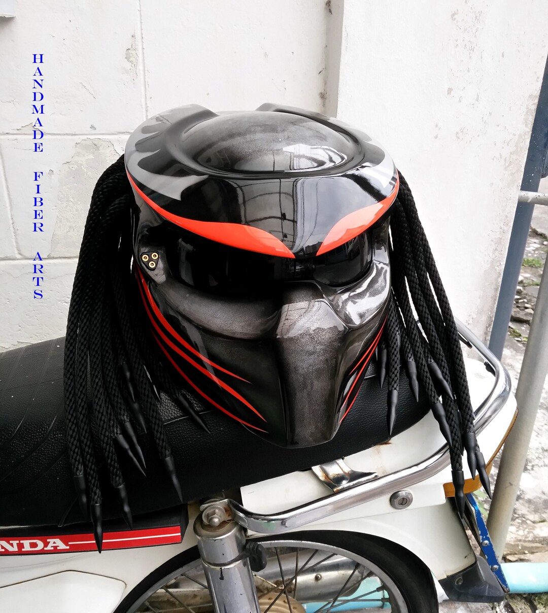 Custom Predator Motorcycle Helmet - Etsy