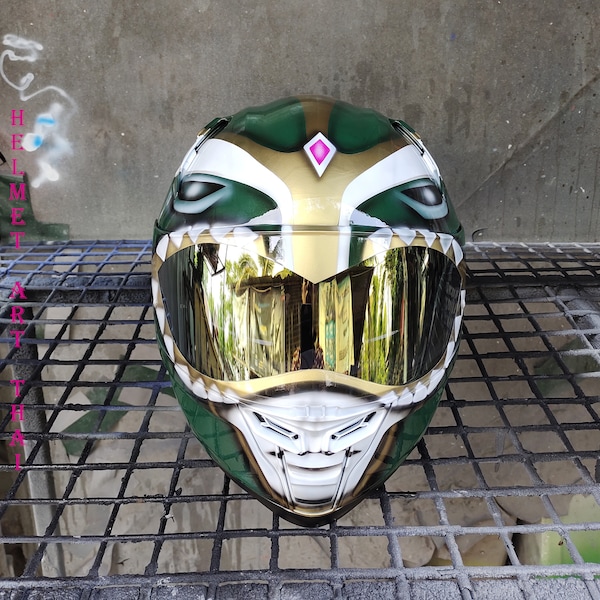 Power Rangers Motorcycle Helmet - Etsy